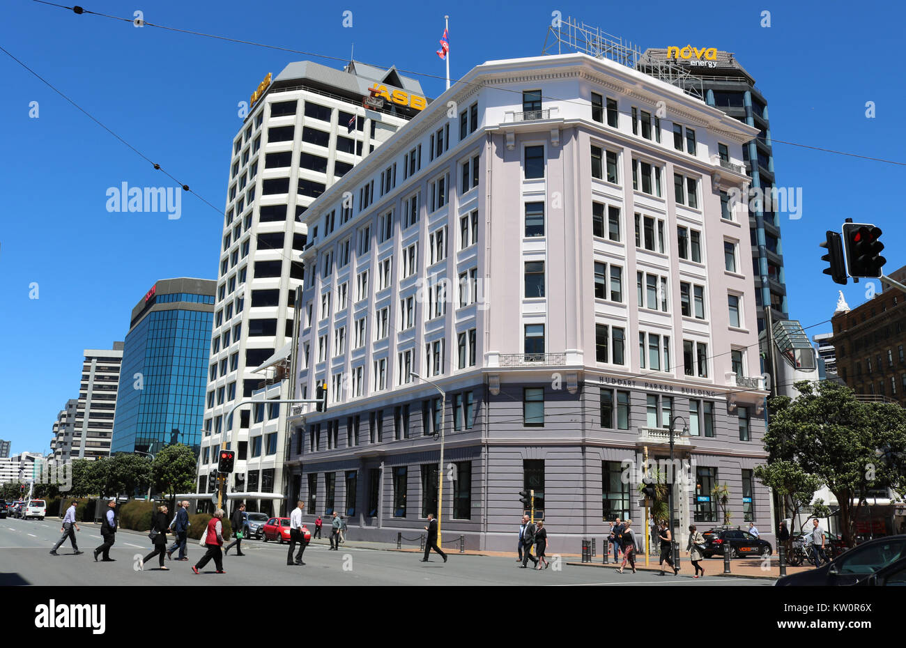 Huddart Parker building at corner of Post Office Square and Jervois ...