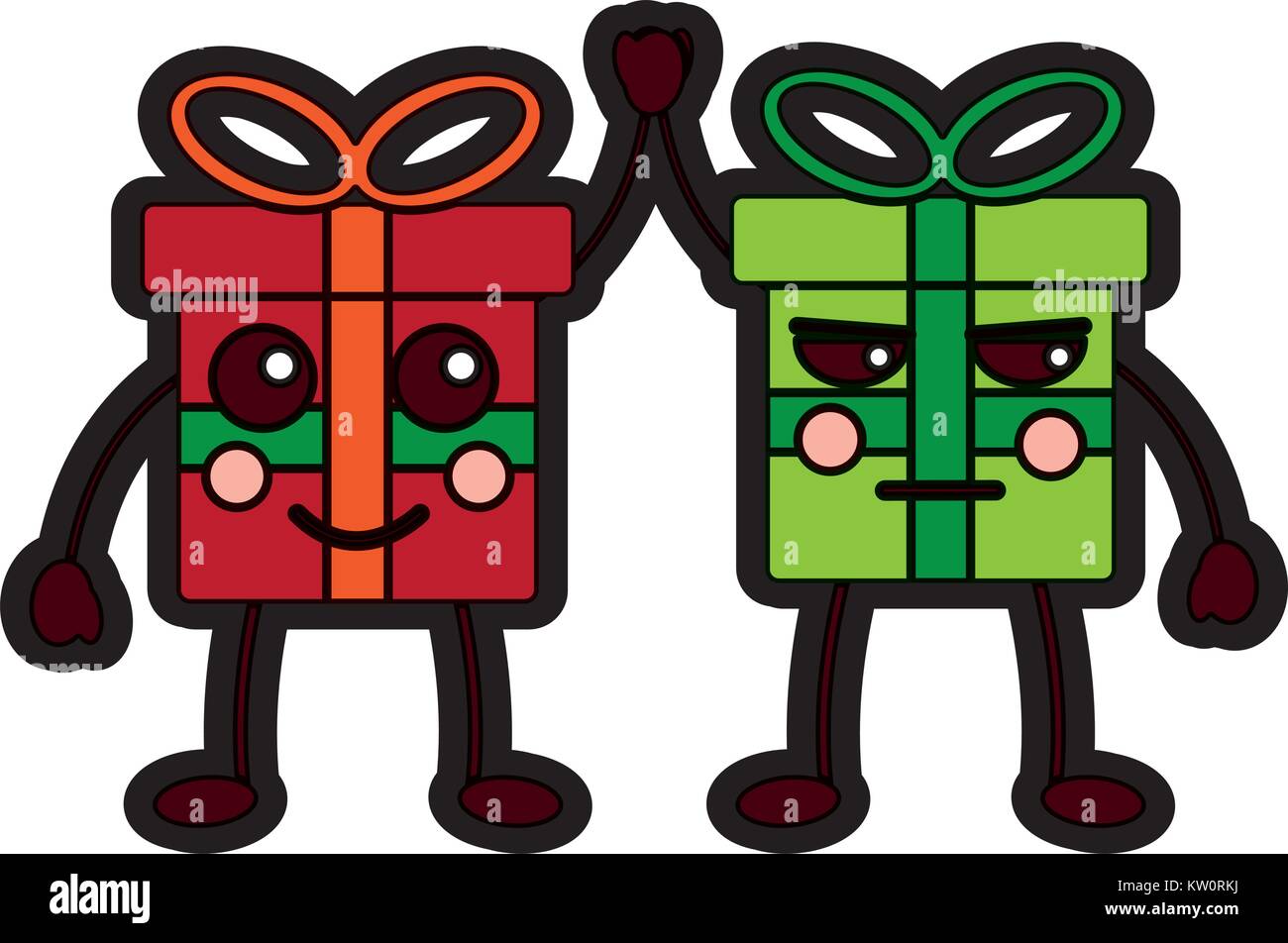 gift boxes emoji icon image Stock Vector Image & Art - Alamy