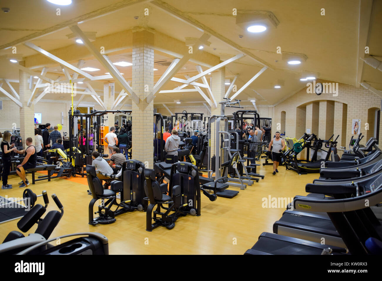 Fitness Hall Stan. Cross-match competitions dedicated to the birthday ...