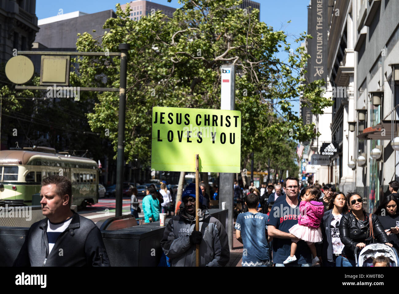 Street evangelism hi-res stock photography and images - Alamy