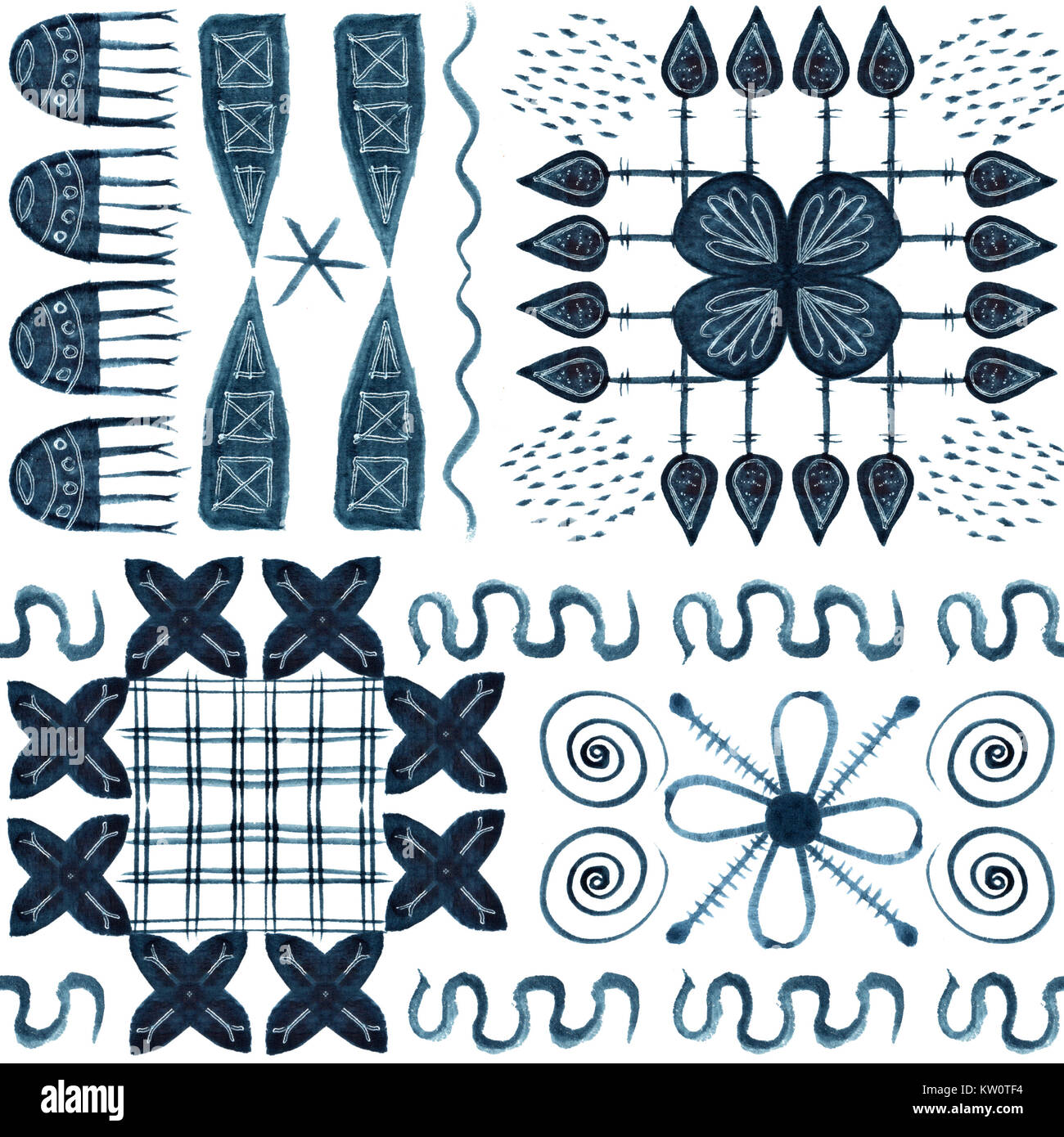 Tribal Pattern Painting