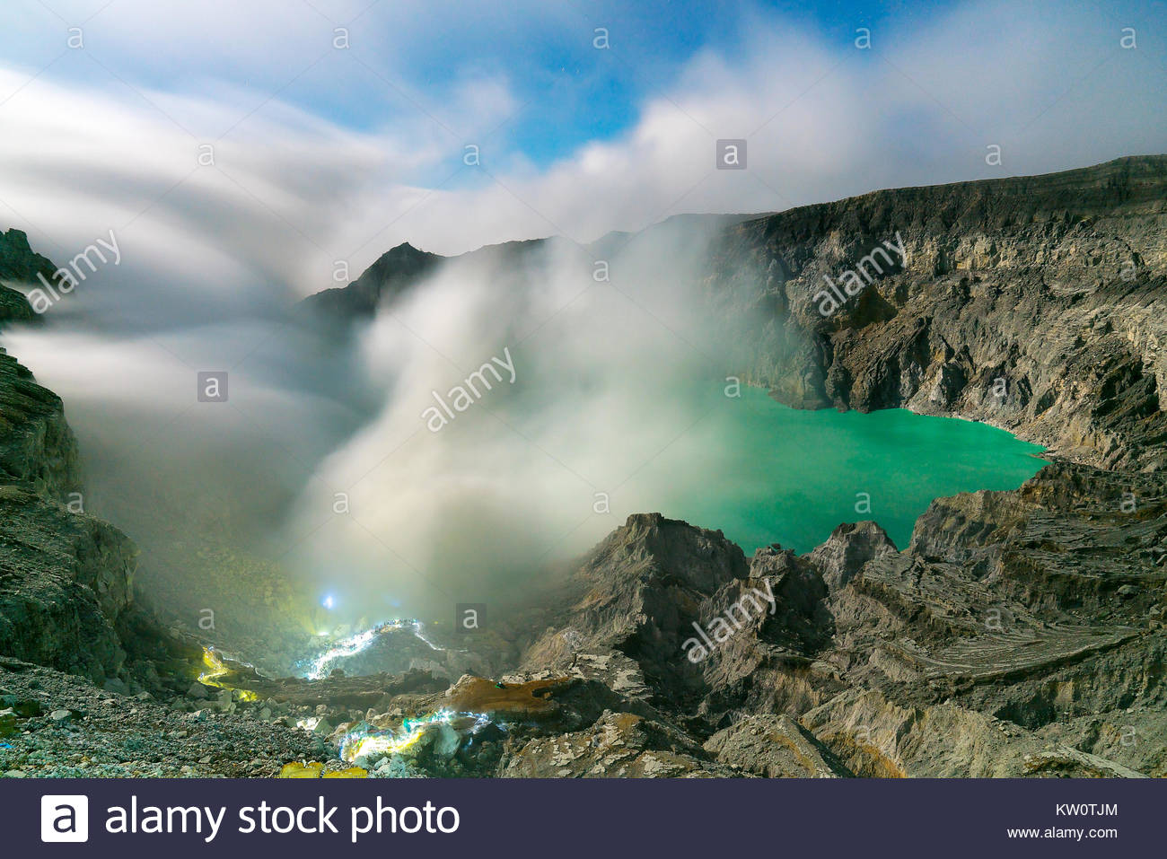 Mt Ijen Stock Photos & Mt Ijen Stock Images - Alamy