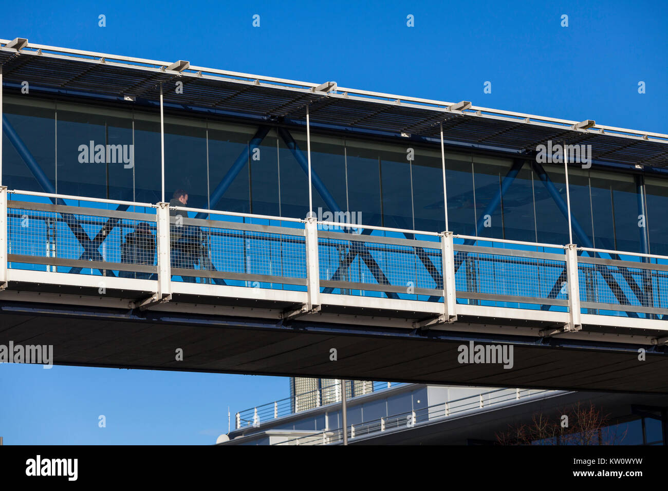 Overhead walkway hi-res stock photography and images - Alamy