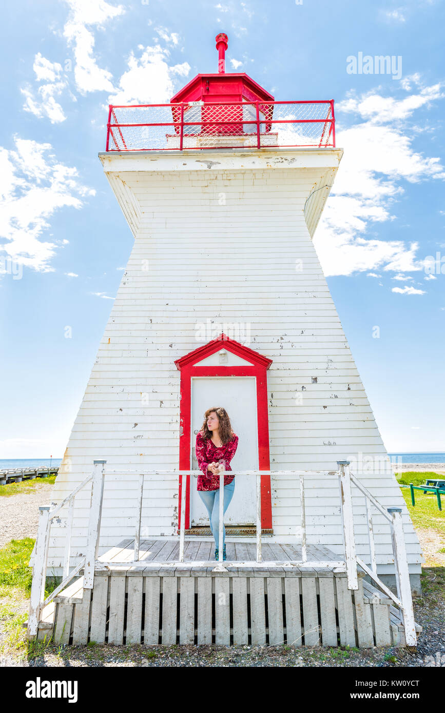 Pointe bonaventure lighthouse hi-res stock photography and images - Alamy