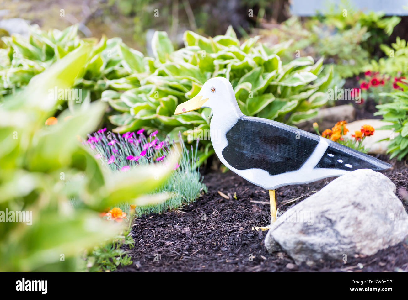 Gull seagull sculpture hi-res stock photography and images - Alamy