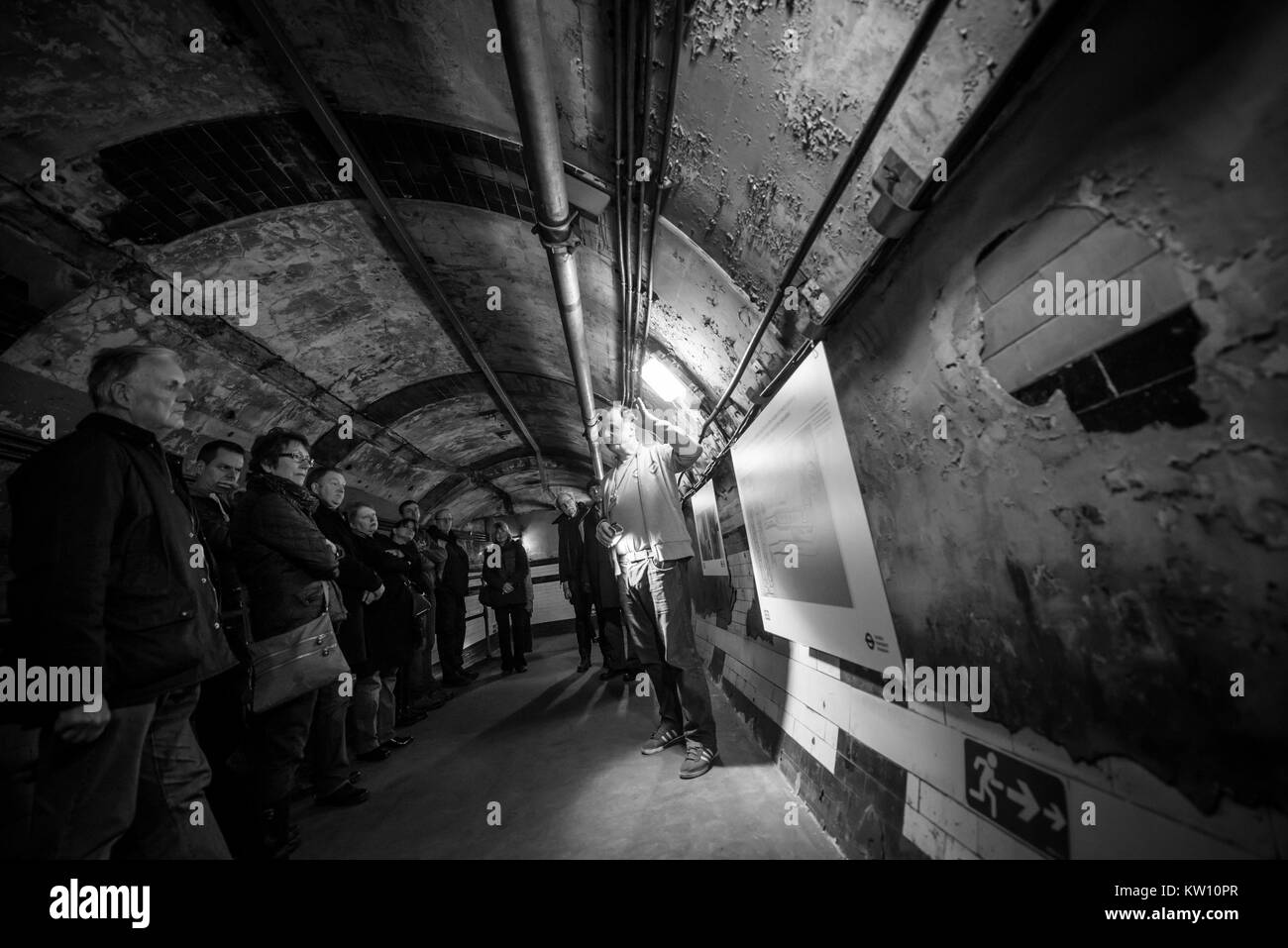 Down Street Abandoned Tube Station, London Stock Photo - Alamy
