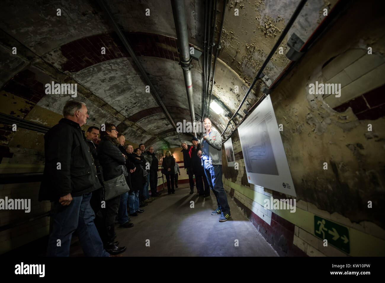 Down Street Abandoned Tube Station, London Stock Photo - Alamy