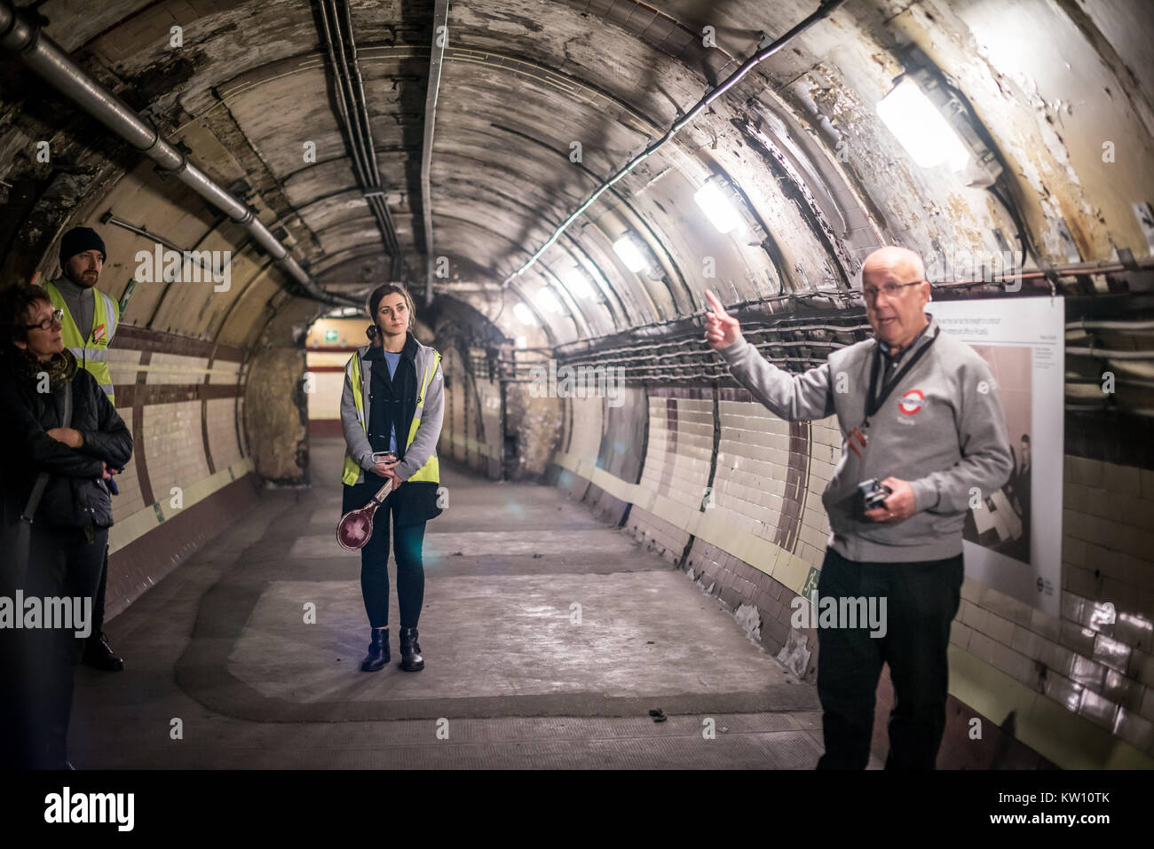 Down Street Abandoned Tube Station, London Stock Photo - Alamy