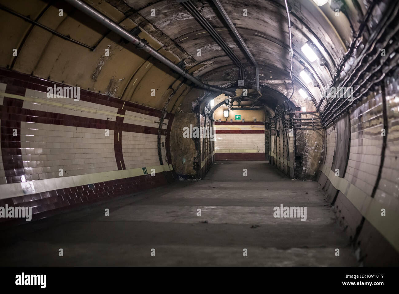 Down Street Abandoned Tube Station, London Stock Photo - Alamy