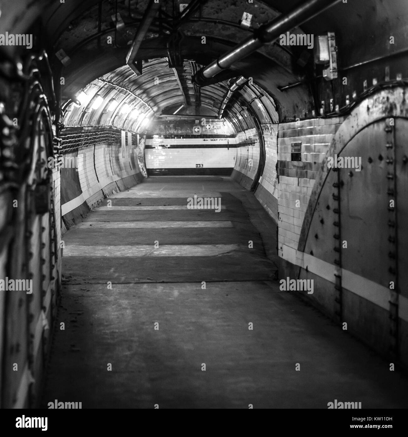Down Street Abandoned Tube Station, London Stock Photo - Alamy