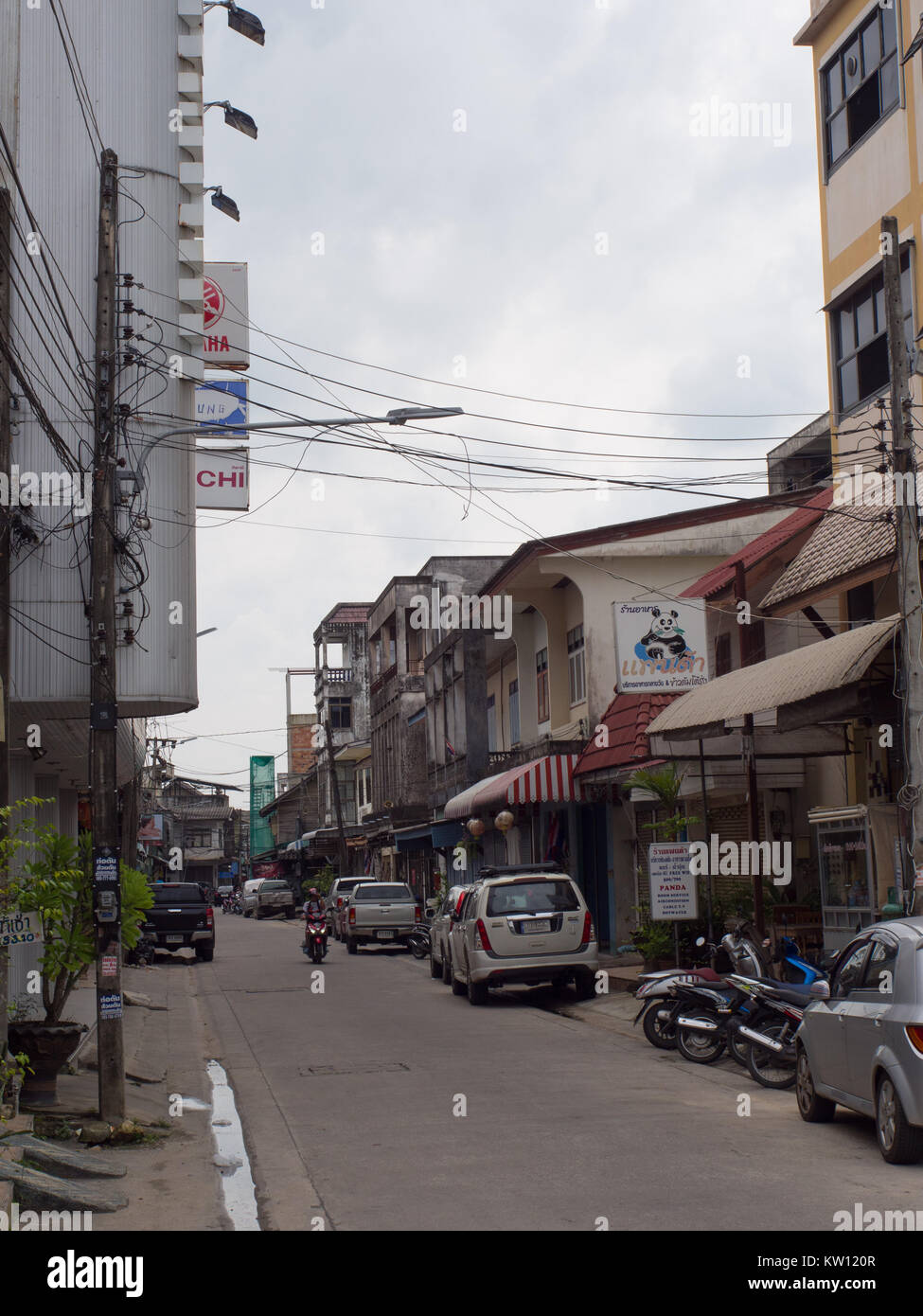 Koh Samui Street Stock Photo - Alamy