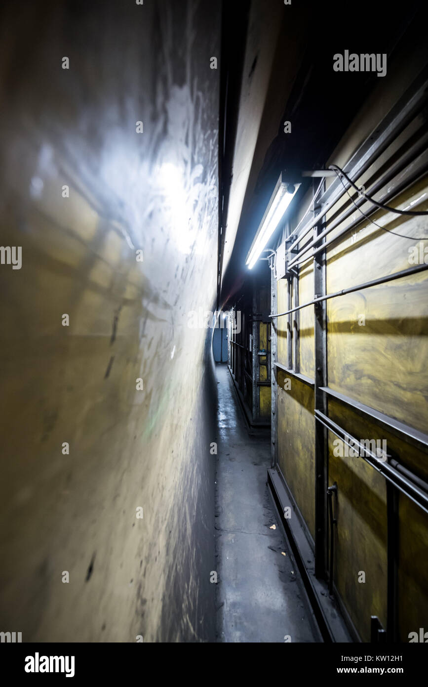 Down Street Abandoned Tube Station, London Stock Photo - Alamy