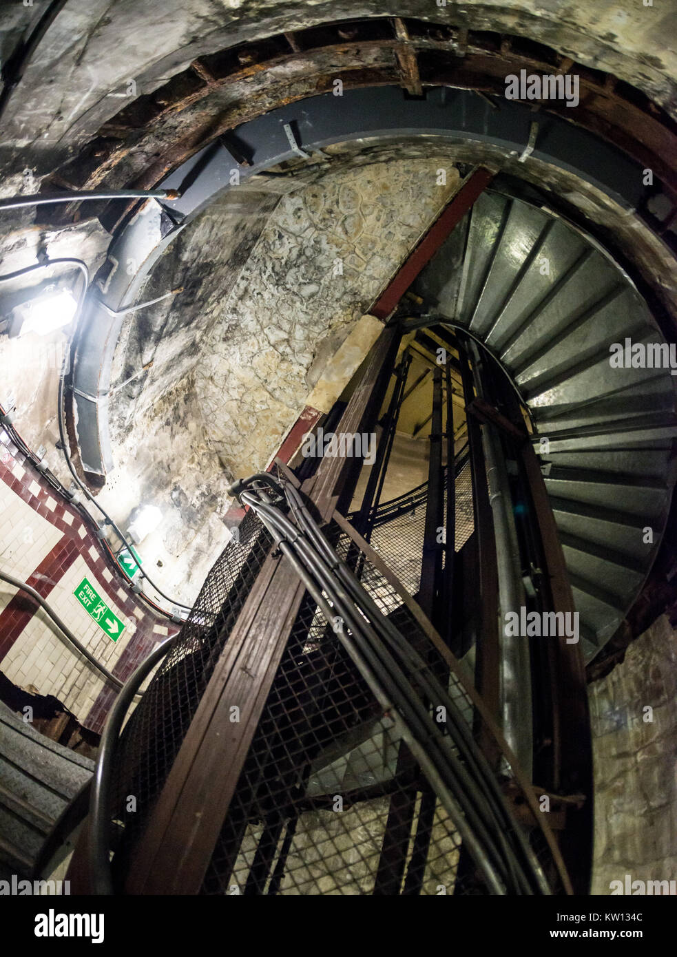 Down Street Abandoned Tube Station, London Stock Photo - Alamy
