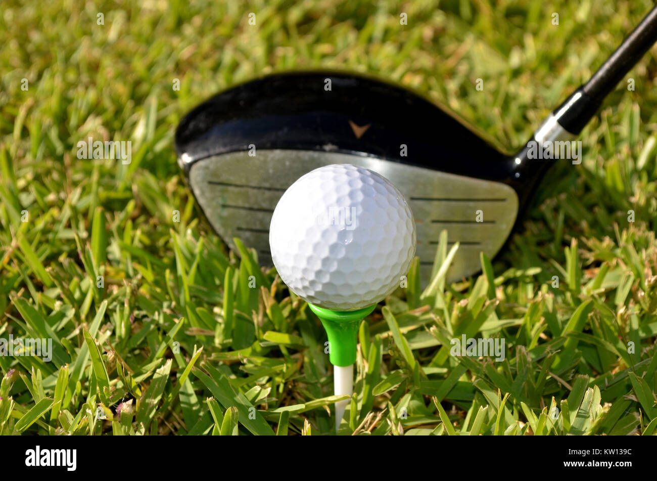 Close up hitting golf club hi-res stock photography and images - Alamy