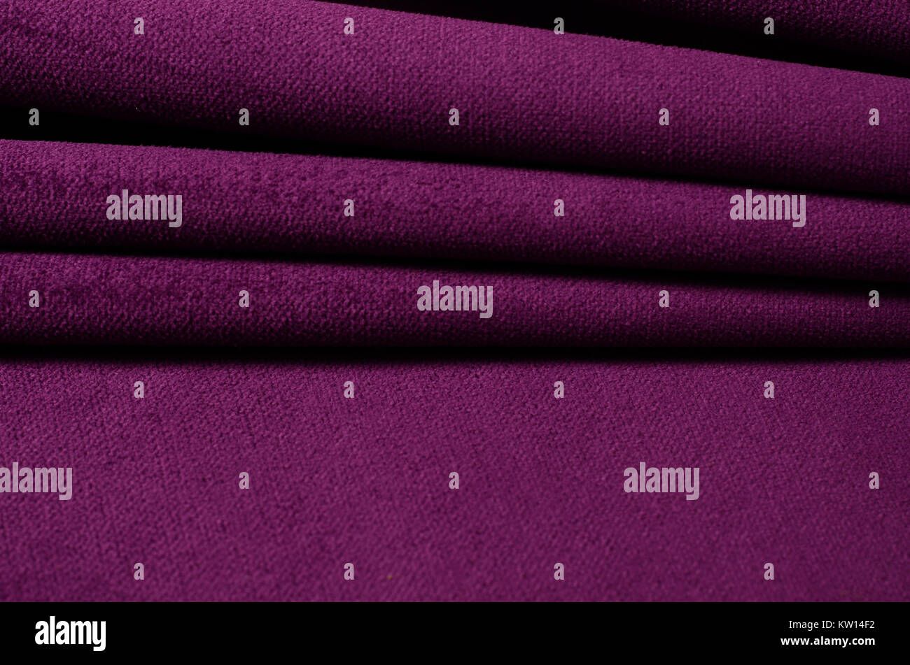 Bright ultraviolet velour textile sample. Fabric texture background ...