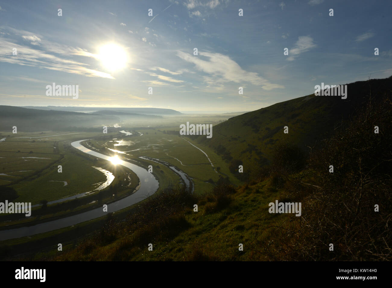 Cuckmere valley river hi-res stock photography and images - Alamy