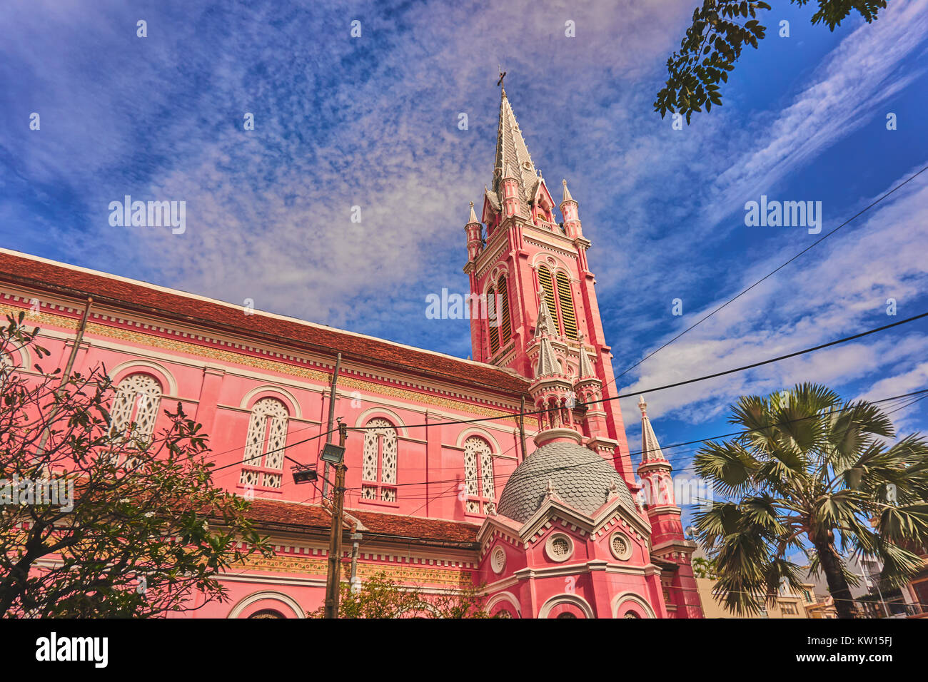 beautyful pink cathedral catched my eyes Stock Photo - Alamy