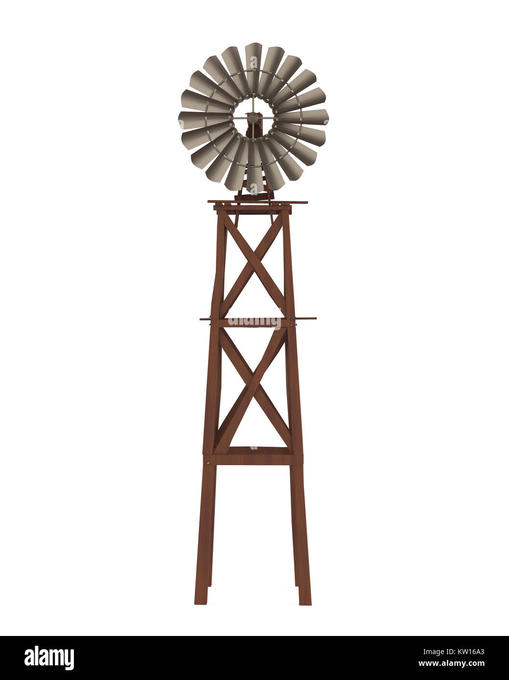 Old fashioned windmill wind turbine hi-res stock photography and images ...