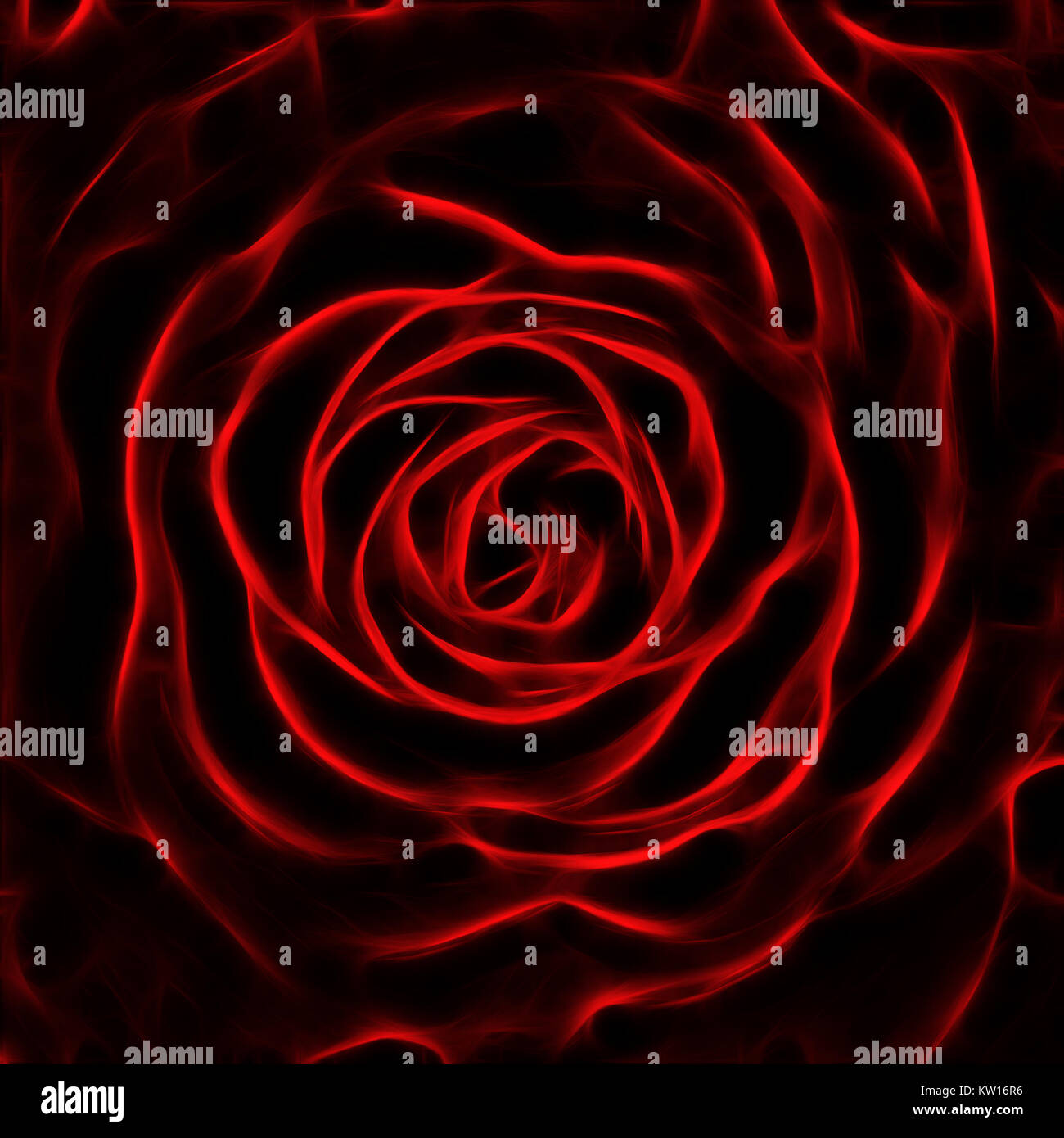rose flower fractal image Stock Photo - Alamy