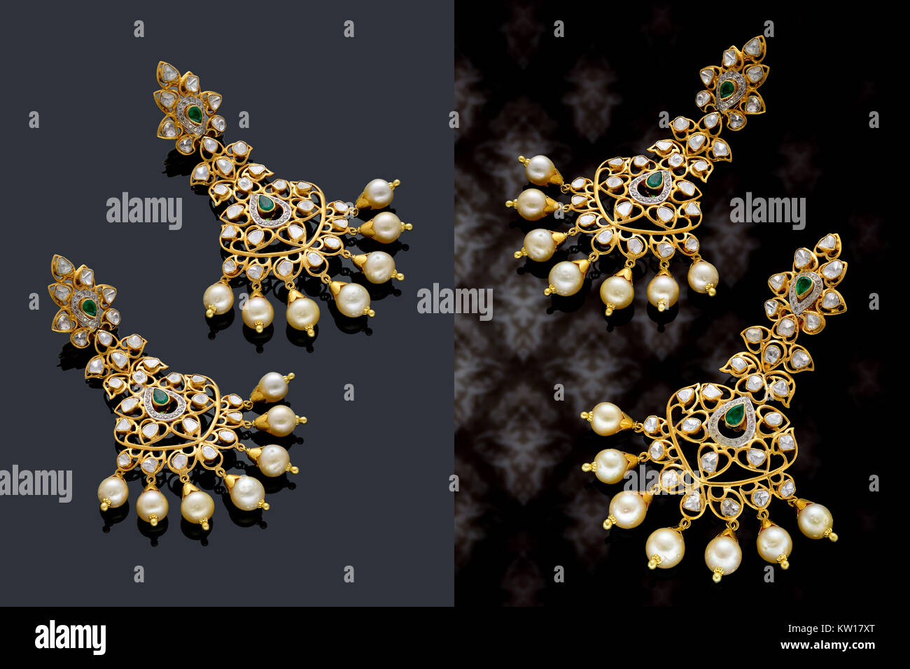 Gold jewelry photo shoot hi-res stock photography and images - Alamy