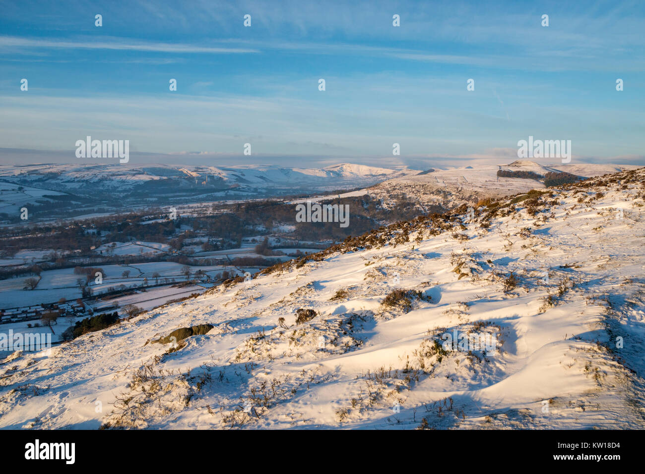 Peak district national park winter hi-res stock photography and images ...