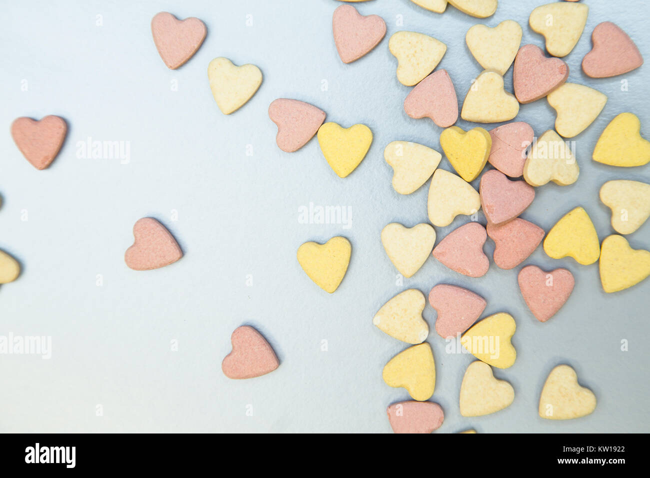 Veterinary and curing animals. A white background with scattered yellow ...