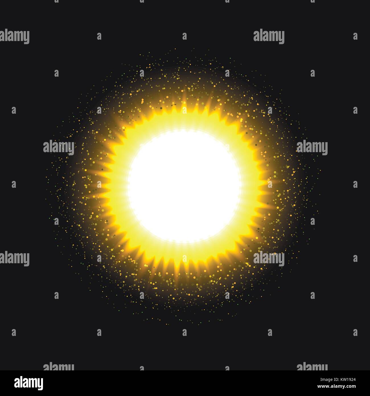 Powerful bright explosion Stock Vector Image & Art - Alamy
