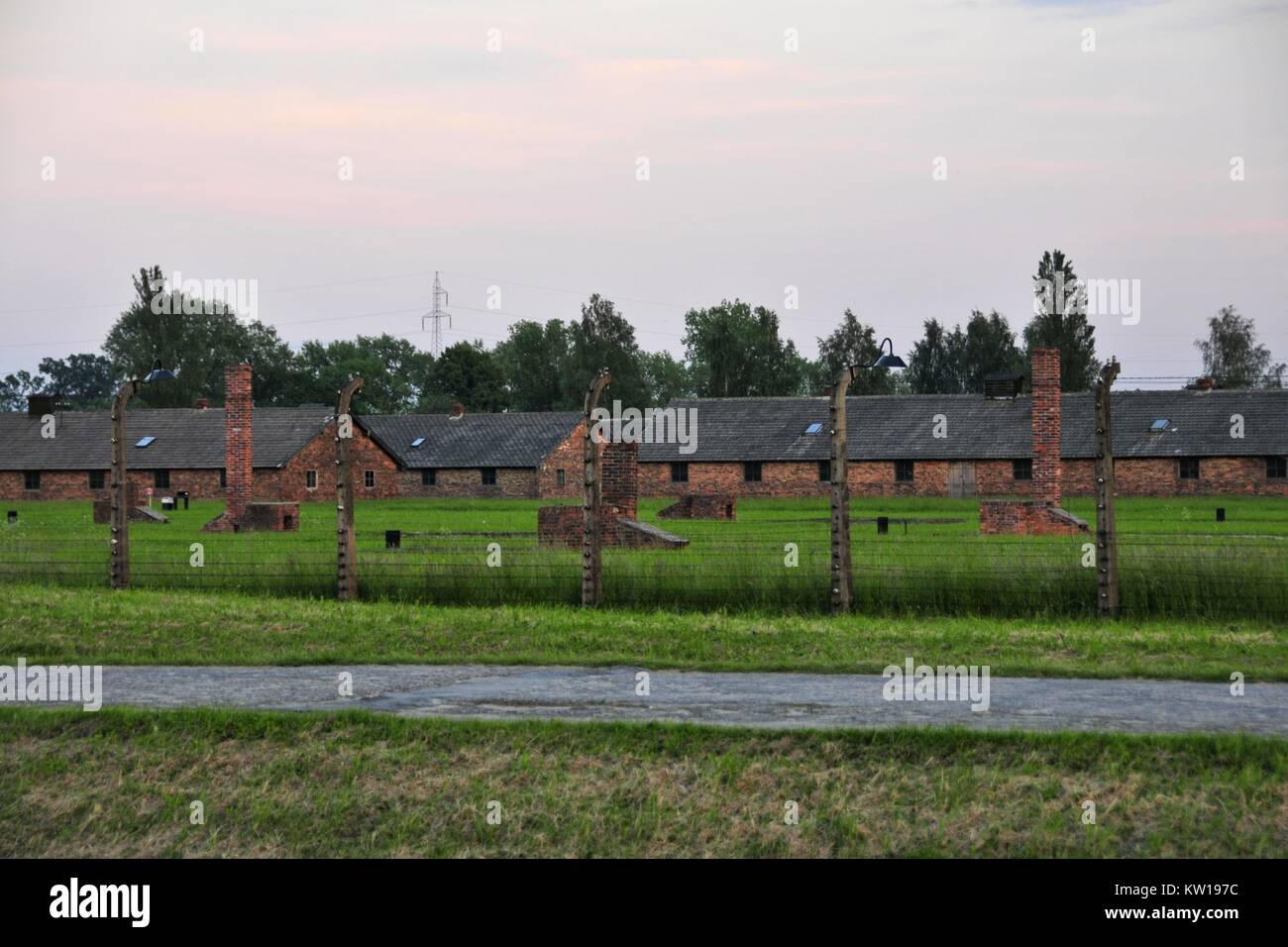 Barracks at Auschwitz-Birkenau concentration camp, Brzezinka, Lesser ...