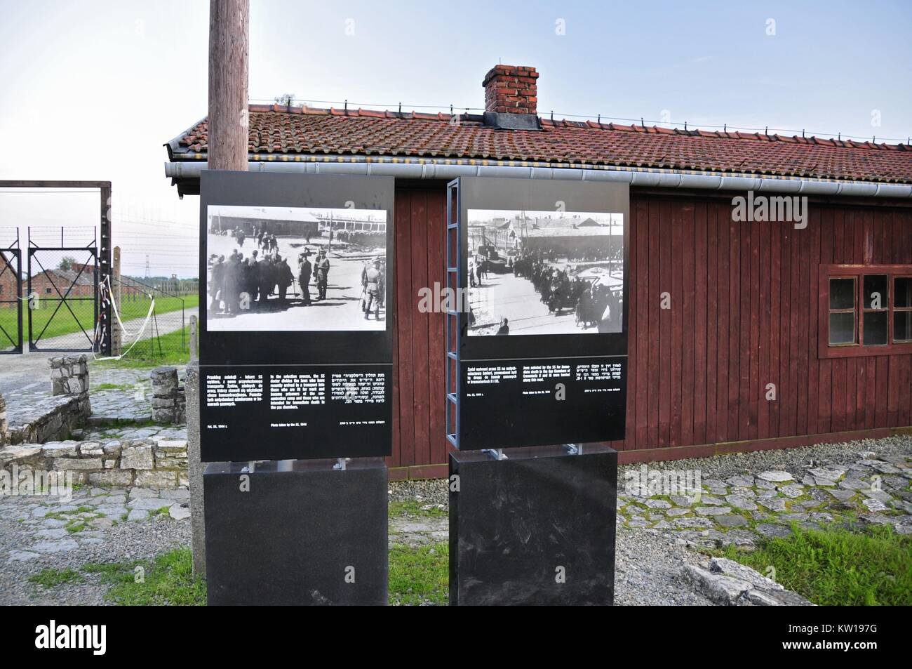 Barracks at Auschwitz-Birkenau concentration camp, Brzezinka, Lesser ...