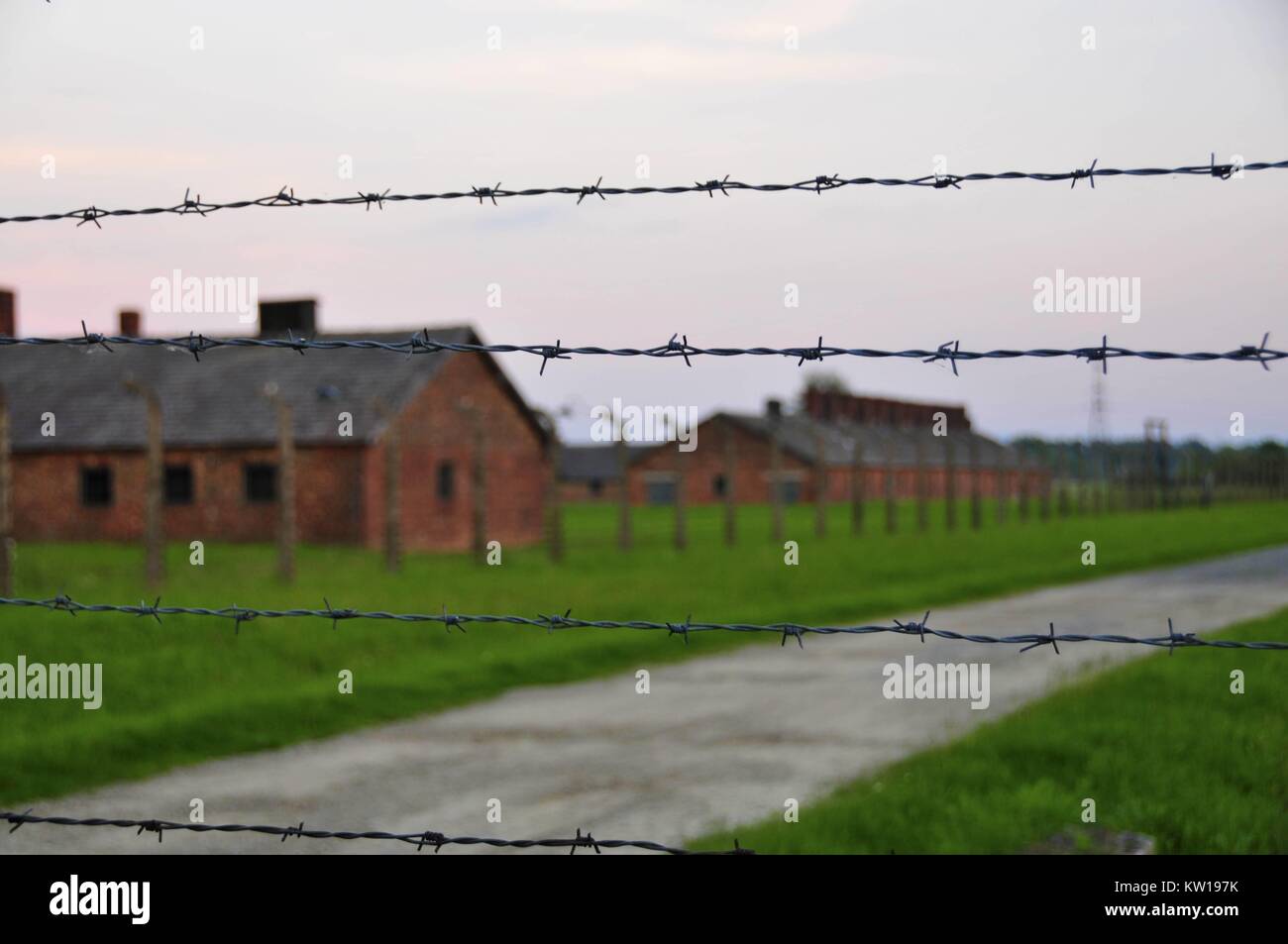 Barracks at Auschwitz-Birkenau concentration camp, Brzezinka, Lesser ...