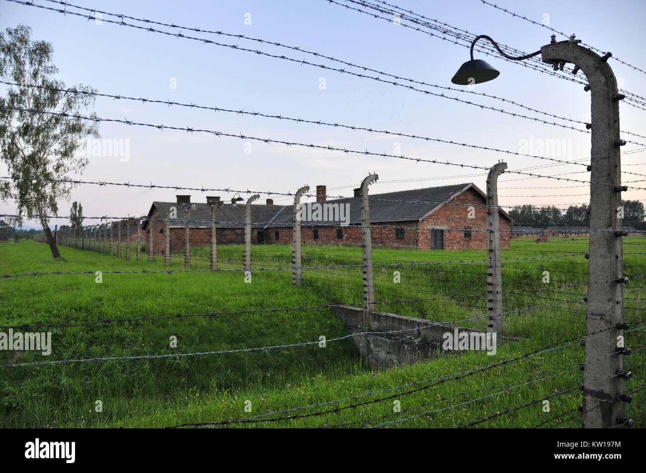 Barracks at Auschwitz-Birkenau concentration camp, Brzezinka, Lesser ...
