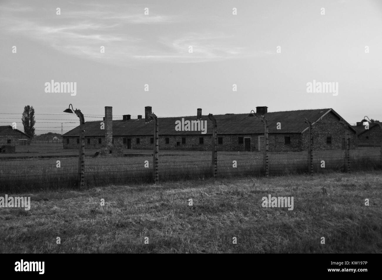 Barracks at Auschwitz-Birkenau concentration camp, Brzezinka, Lesser ...