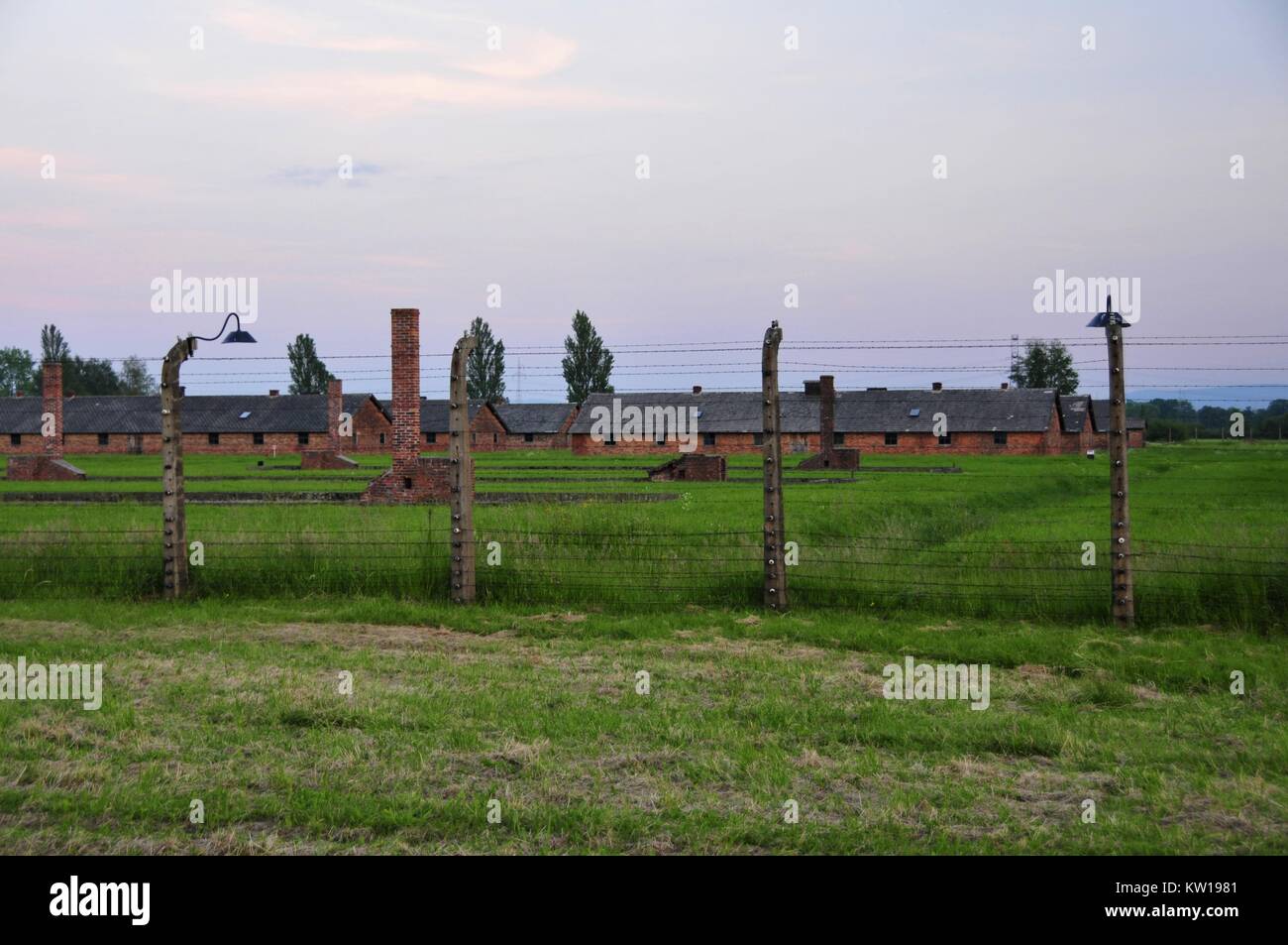 Barracks at Auschwitz-Birkenau concentration camp, Brzezinka, Lesser ...
