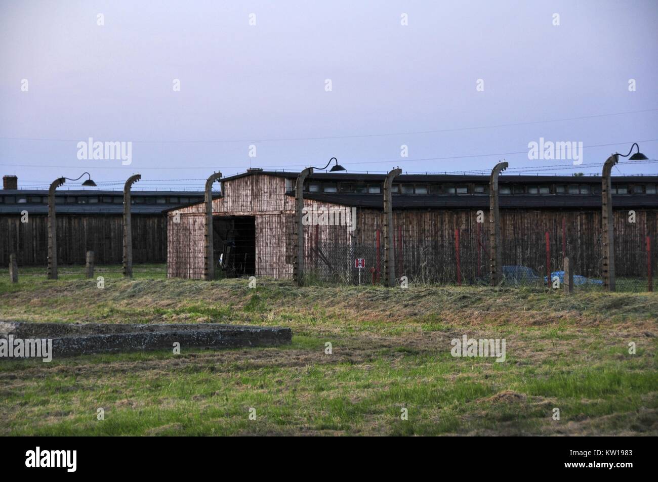 Barracks at Auschwitz-Birkenau concentration camp, Brzezinka, Lesser ...