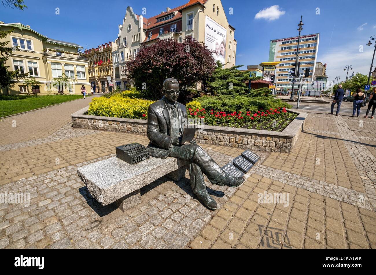 Marian rejewski bench hi-res stock photography and images - Alamy