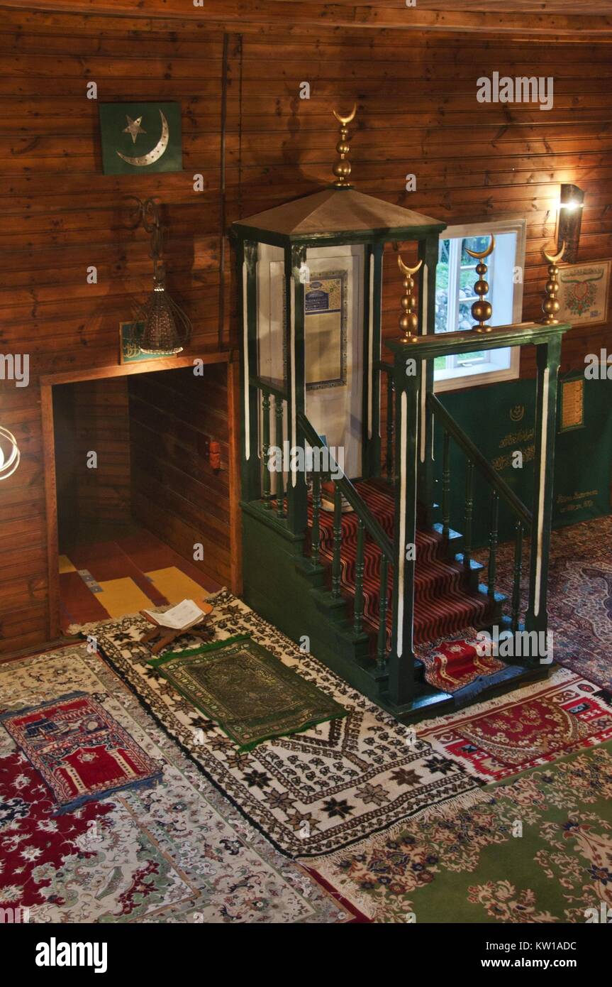 Mosque in Kruszyniany, Podlaskie Voivodeship, Poland Stock Photo - Alamy