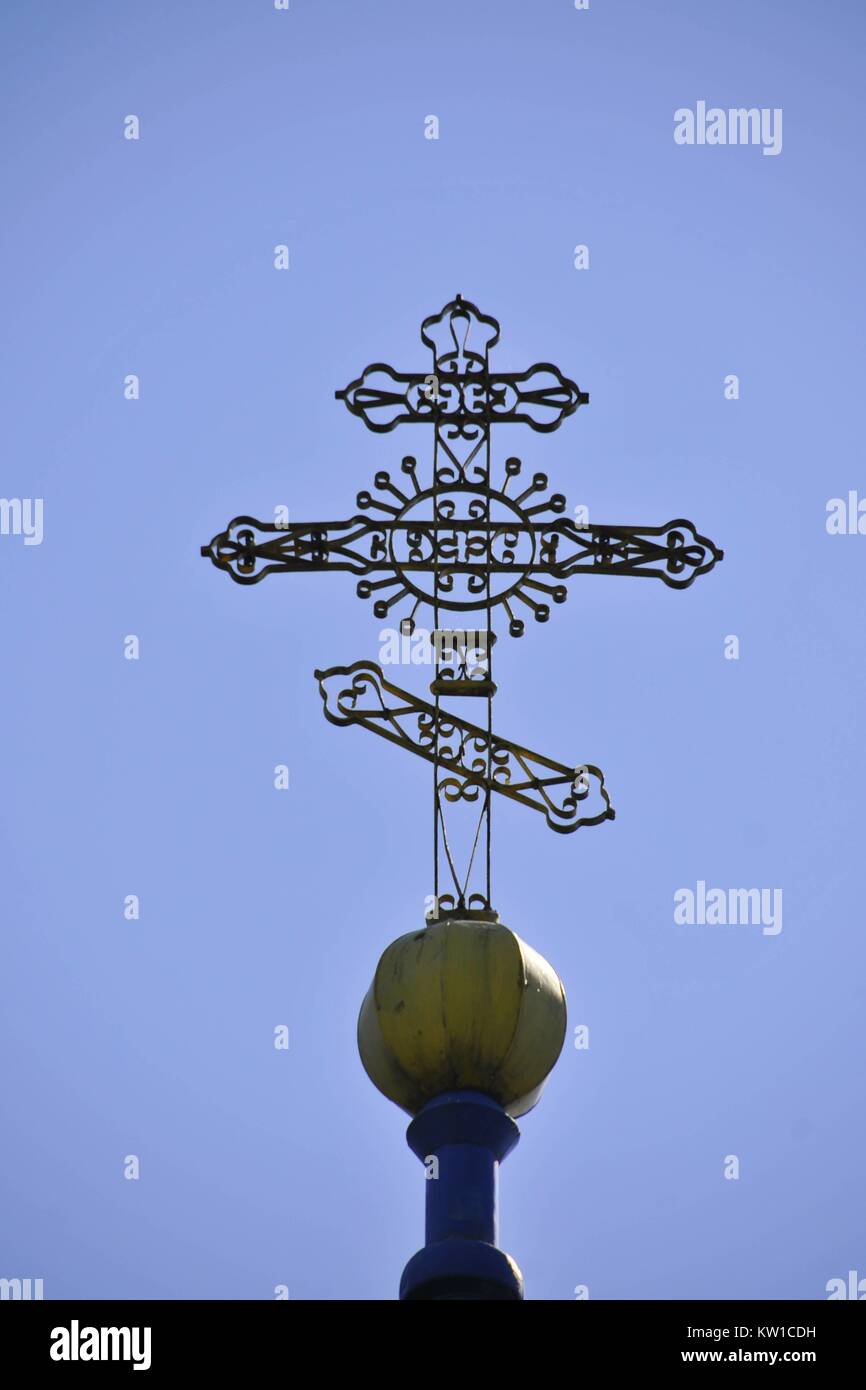 Chapel of the Holy Spirit, build in 1912. Jabłeczna, Lublin Voivodeship ...