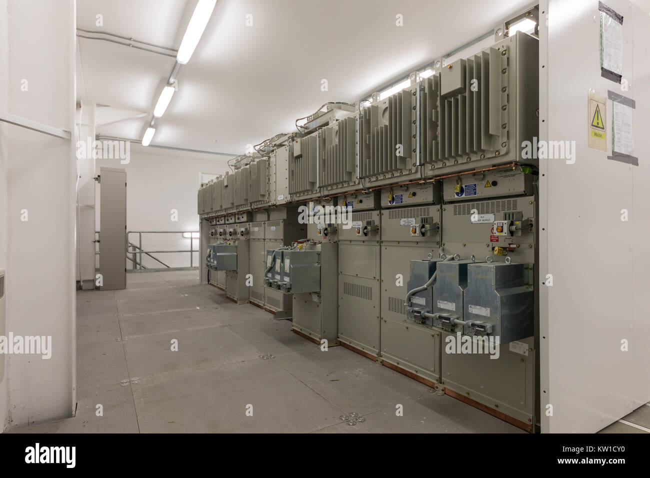 Electrical substation facilities and construction Stock Photo - Alamy
