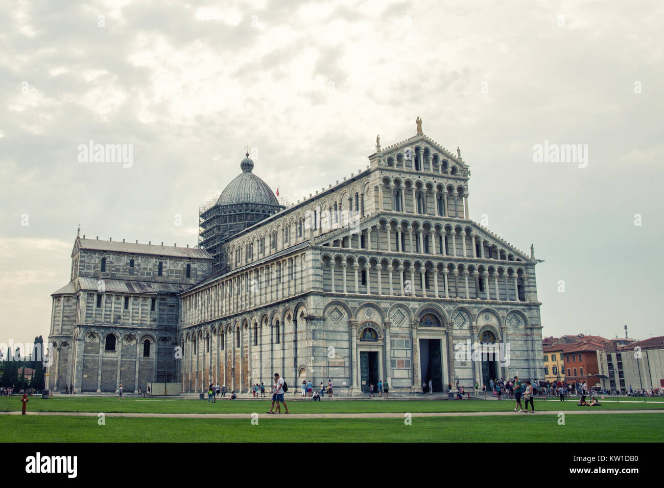 The architectural complex of the leaning tower, Italy Stock Photo - Alamy