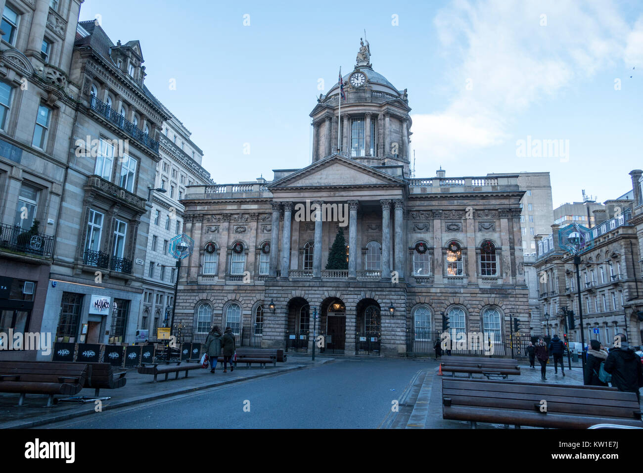 Liverpool City centre Stock Photo - Alamy