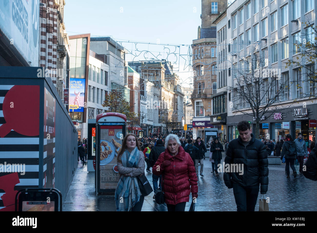 Liverpool City centre Stock Photo - Alamy