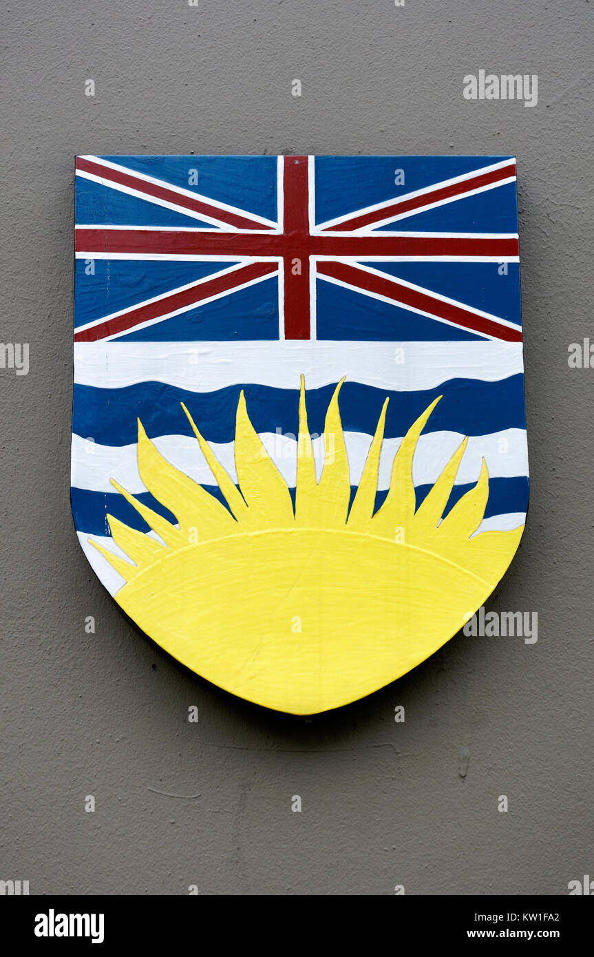 British columbia provincial crest hi-res stock photography and images ...