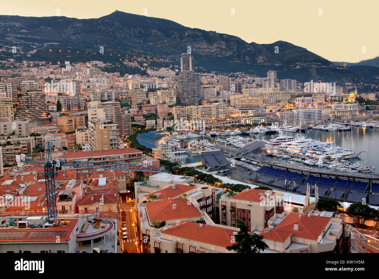 Street lights monaco hi-res stock photography and images - Alamy
