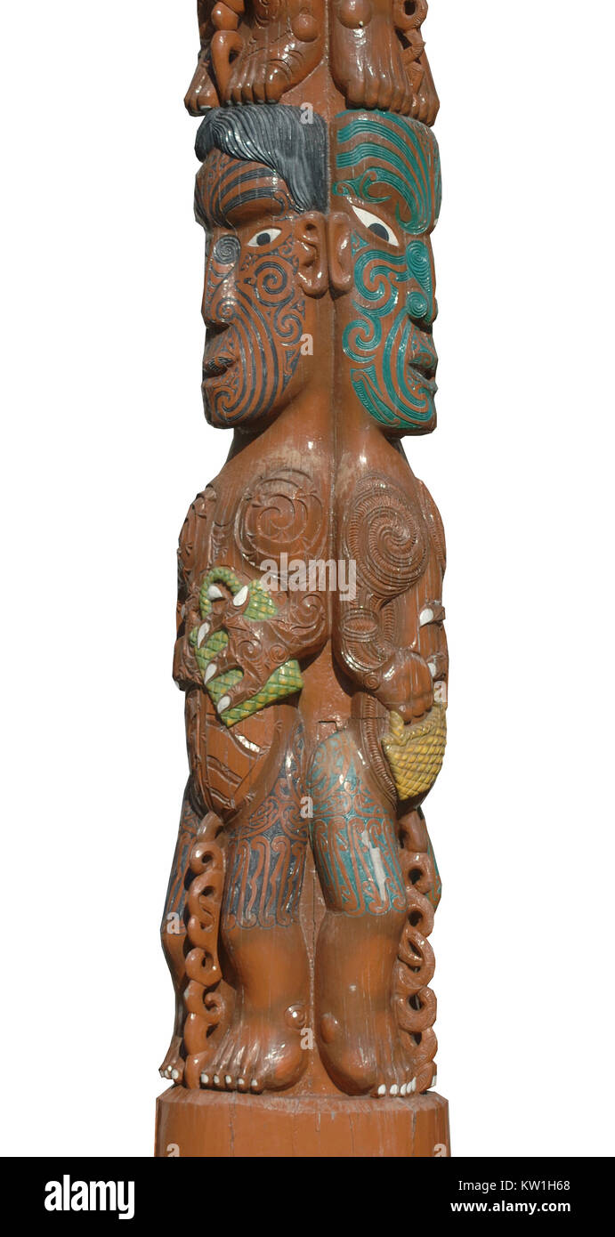 Maori warriors hi-res stock photography and images - Alamy