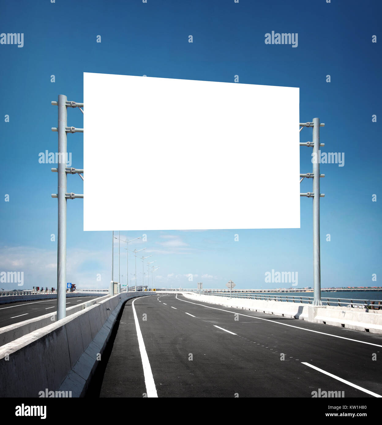 Blank Highway Billboard Sign High Resolution Stock Photography and ...