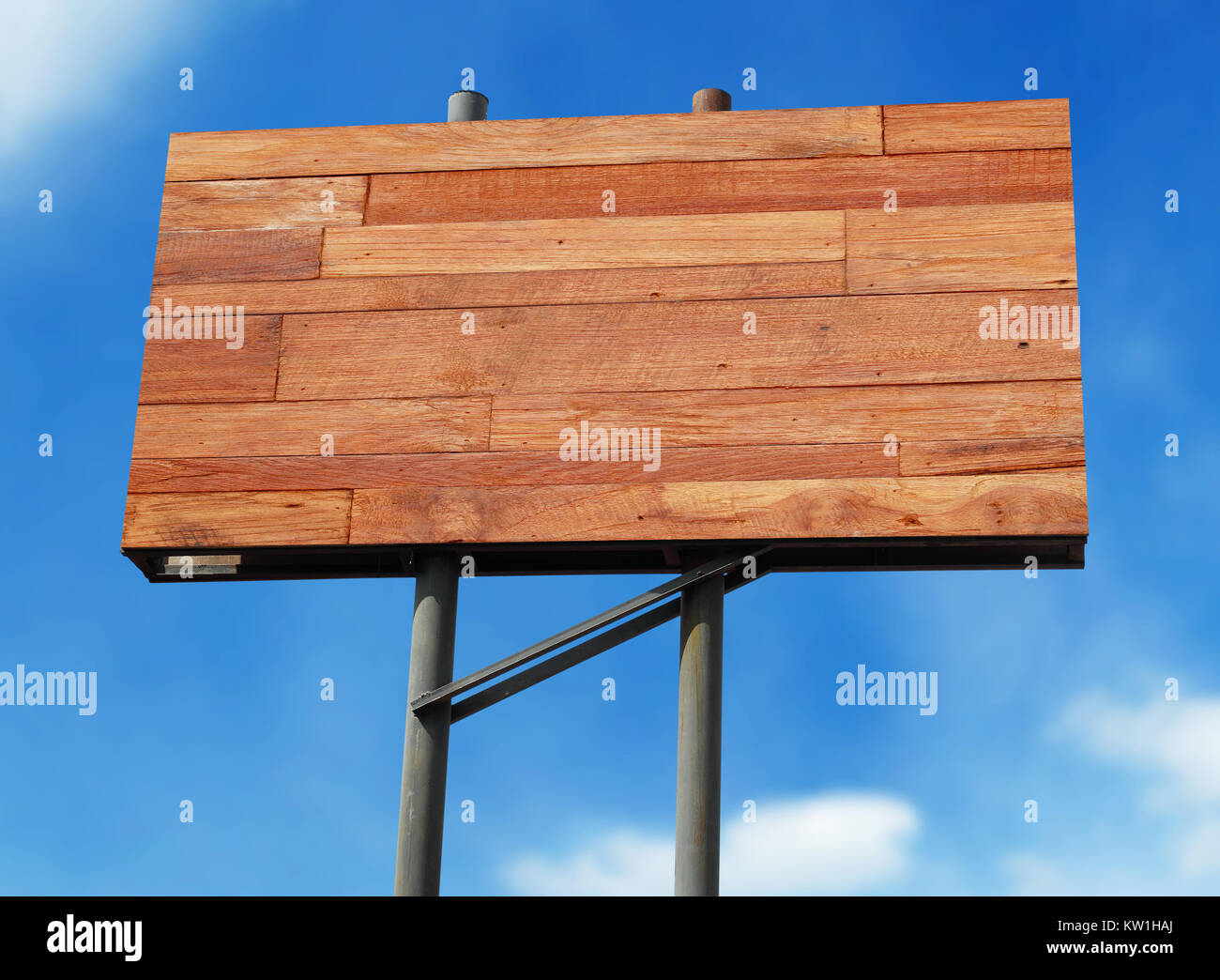 Wooden billboard hi-res stock photography and images - Alamy