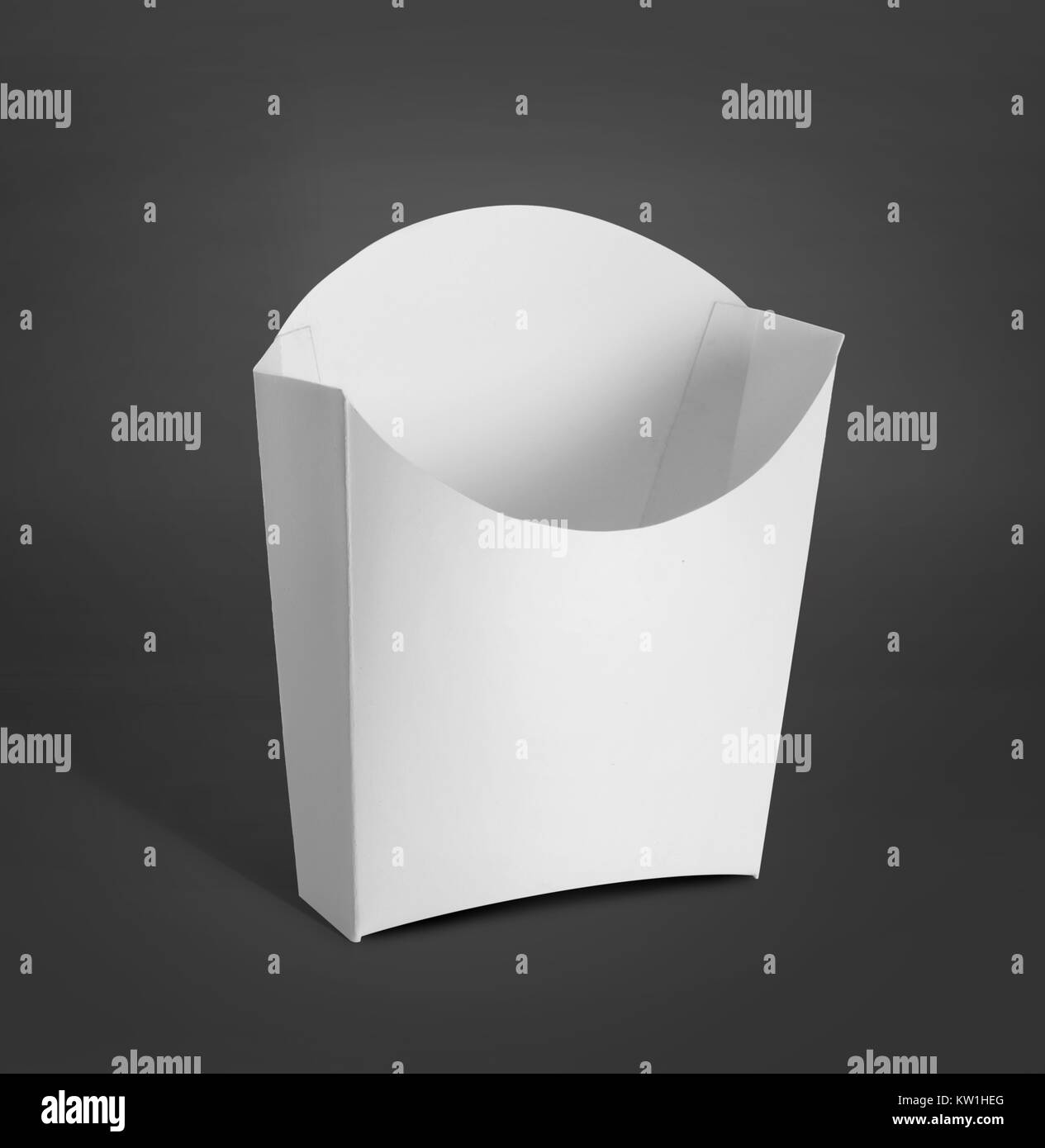 French fries box Black and White Stock Photos & Images - Alamy