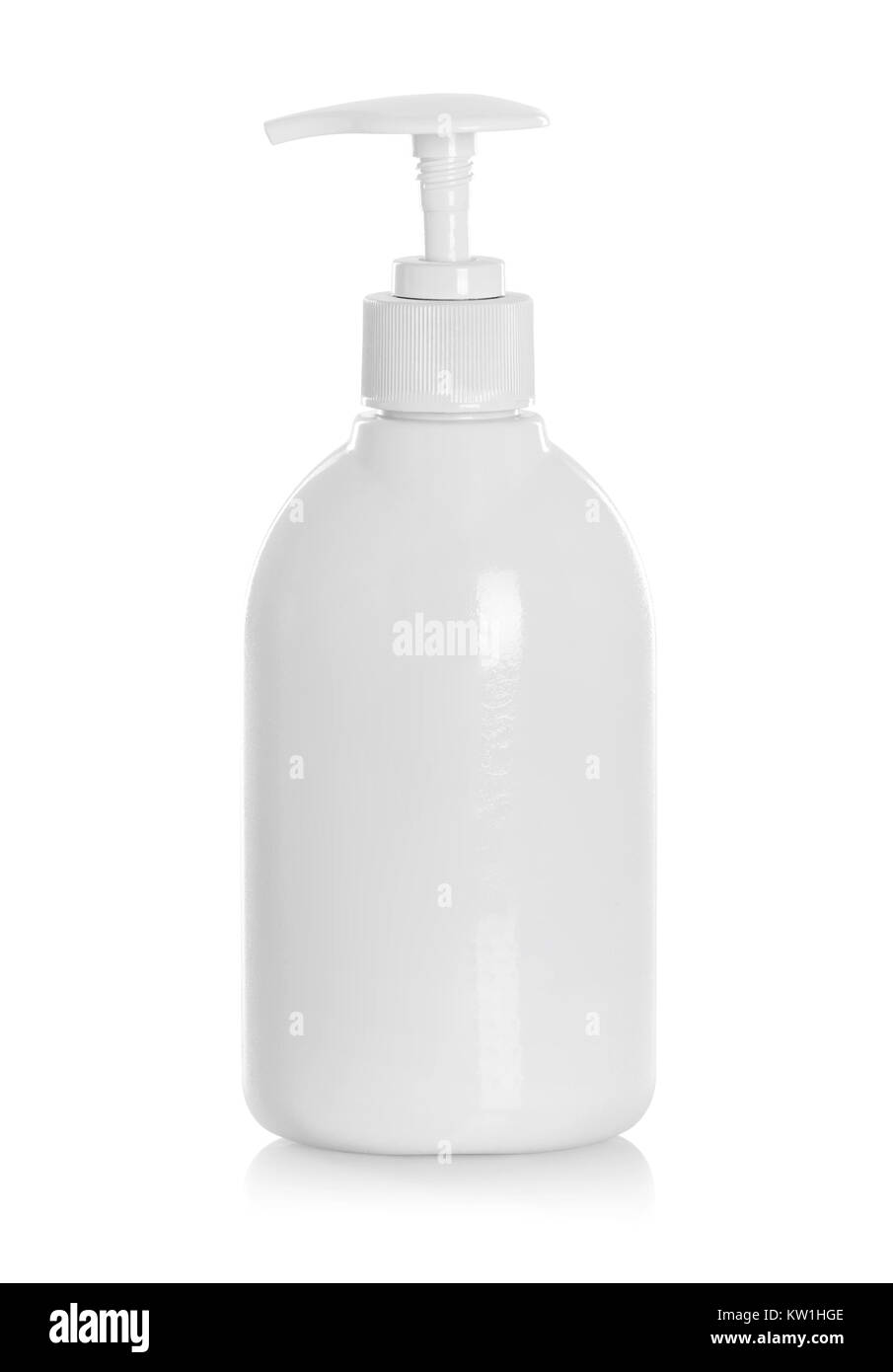 White tube bottle of shampoo, conditioner, hair rinse Stock Photo - Alamy