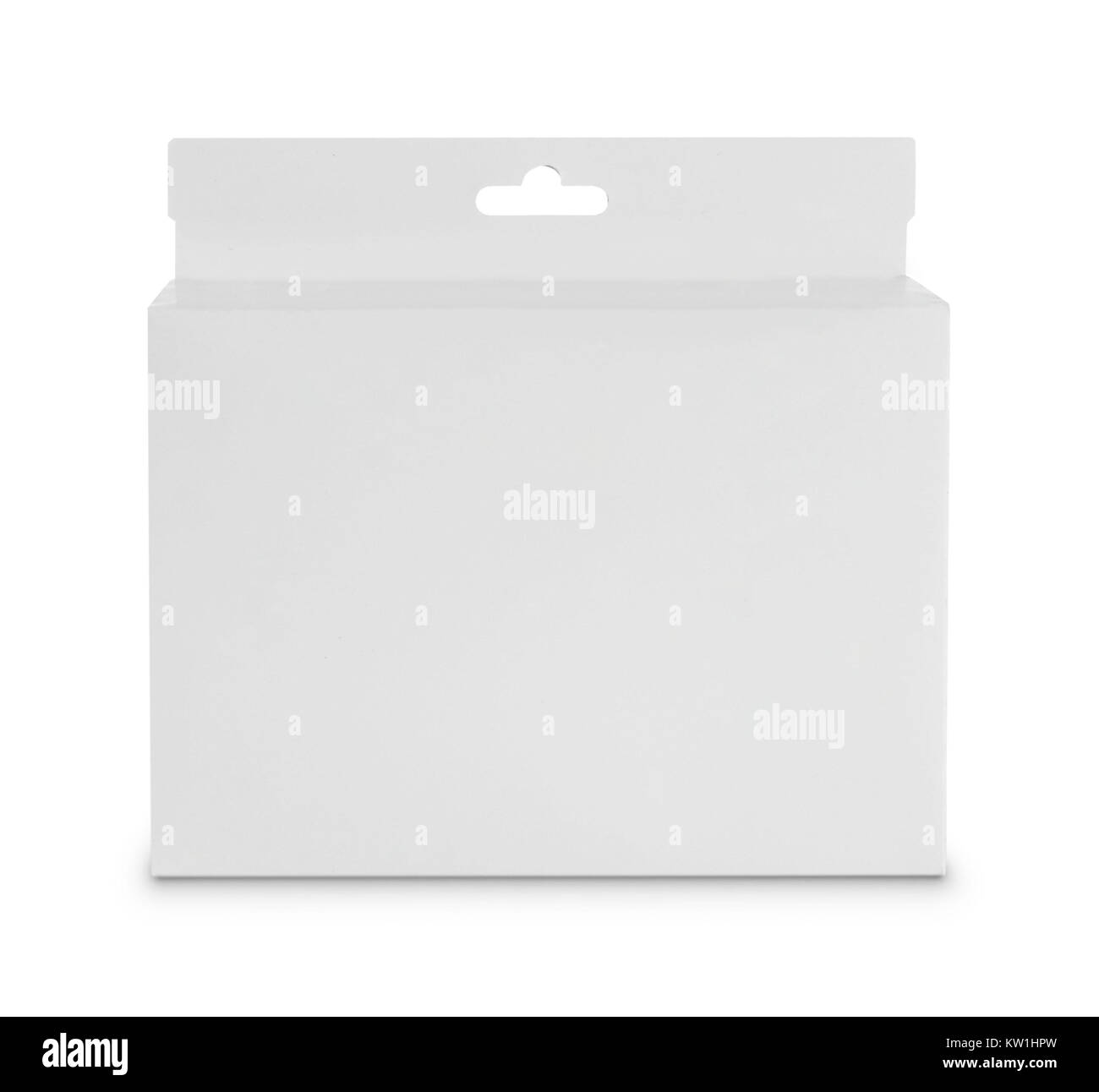 white Package Box for products Stock Photo - Alamy