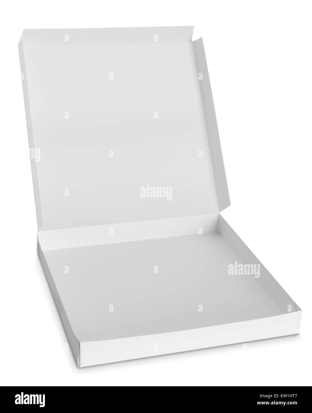 Delivery cardboard box flat Black and White Stock Photos & Images - Alamy
